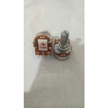 Jual Potensio stereo 50K , 100K APLUS / Potensio Bagus A+ Stereo 50K ...