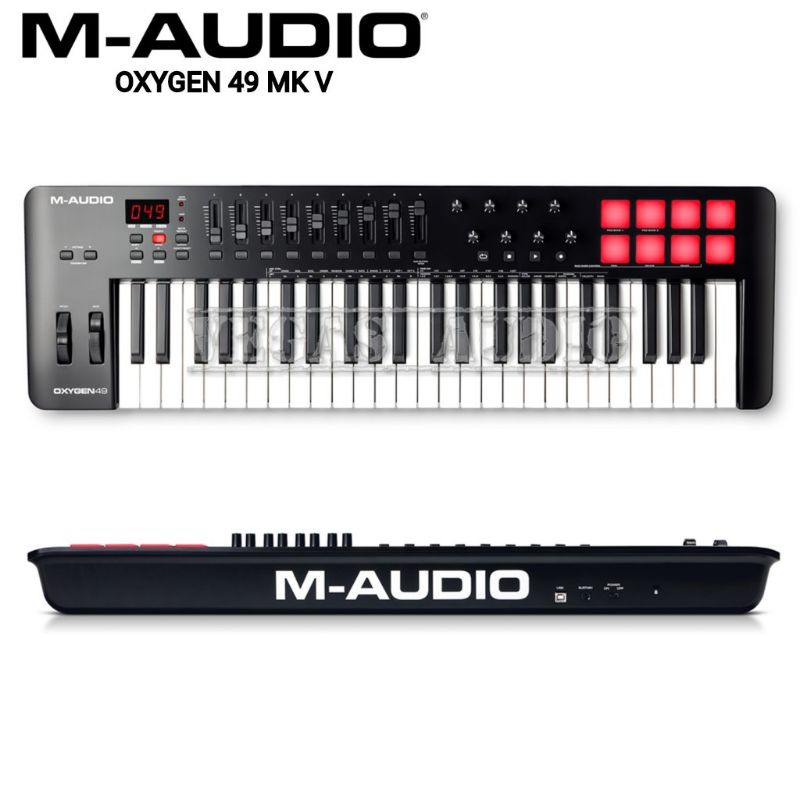 Jual M AUDIO OXYGEN 49 MKV MIDI CONTROLLER 49KEY ORIGINAL | Shopee ...