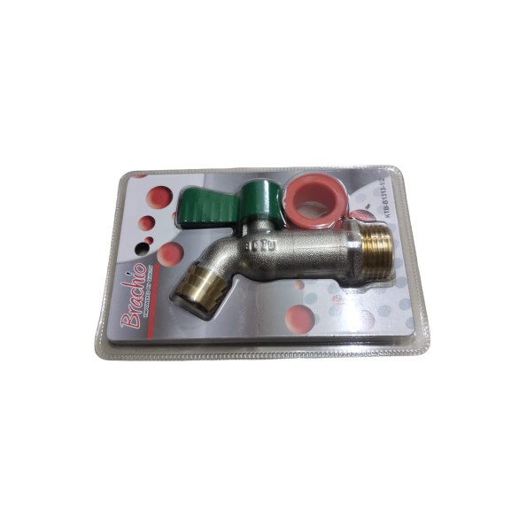 Jual CHY Gem - Kran Cebol Brachio 1/2" Inch Keran Bracio Babet Kuningan ...