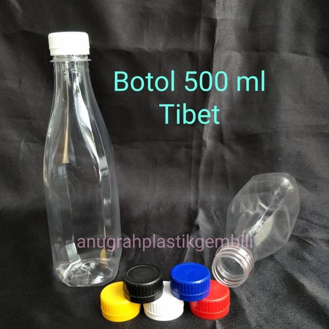Jual BOTOL PLASTIK 500 ML BOTOL TIBET | Shopee Indonesia
