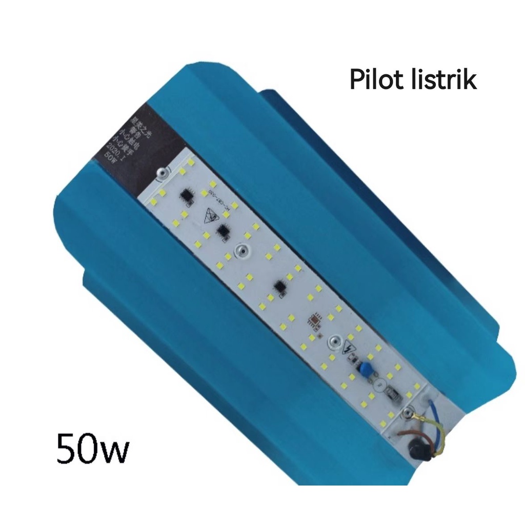 Jual Lampu Jalan 50W AC 220V PJU LED Sunlamp Sorot Outdoor Penerangan ...