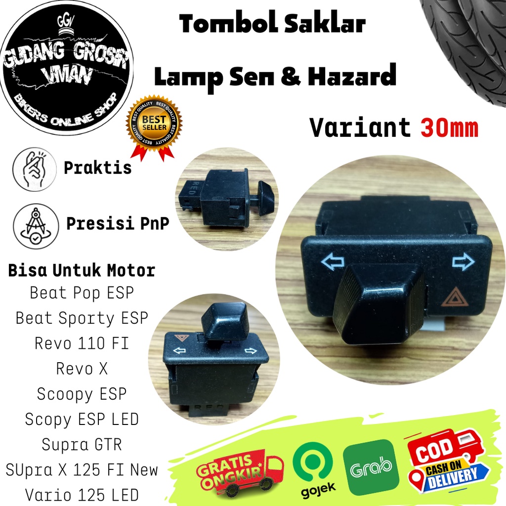 Jual Saklar Sen Plus Hazard Honda Saklar Hazard Tombol Hazard Switch ...