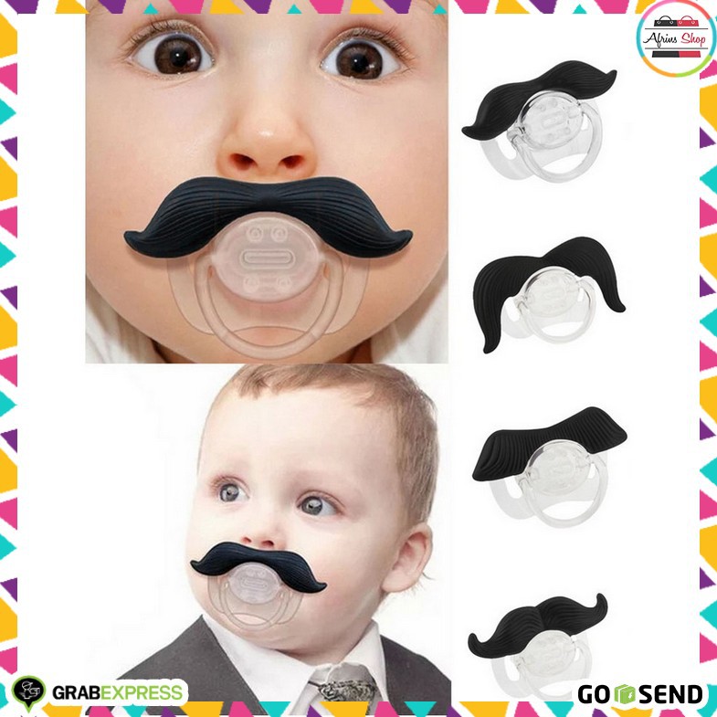 Jual Empeng Bayi Model Kumis Dot Bayi | Shopee Indonesia