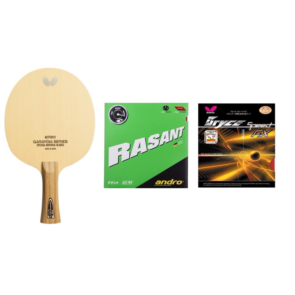 Jual Setup Kayu Butterfly Garaydia ZLC Andro Rasant Bryce Speed FX | Shopee Indonesia