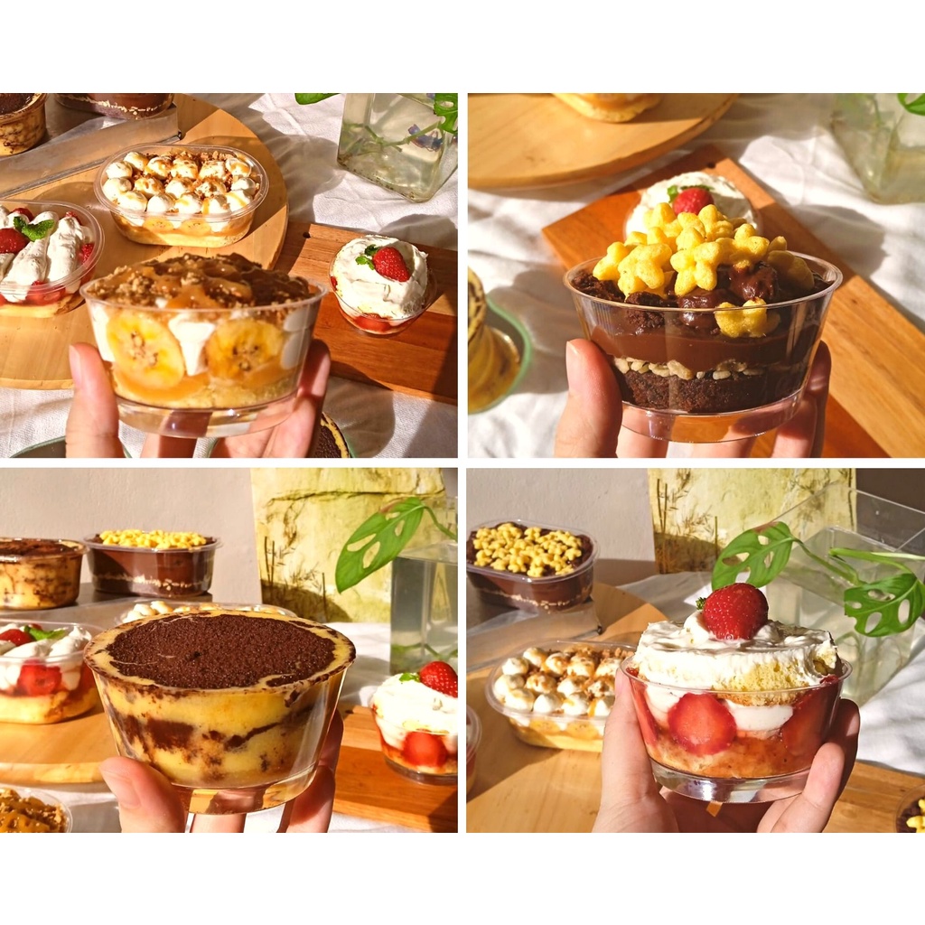 Jual Mini Parfait Cakes (2pcs) - Korean Cake | Shopee Indonesia