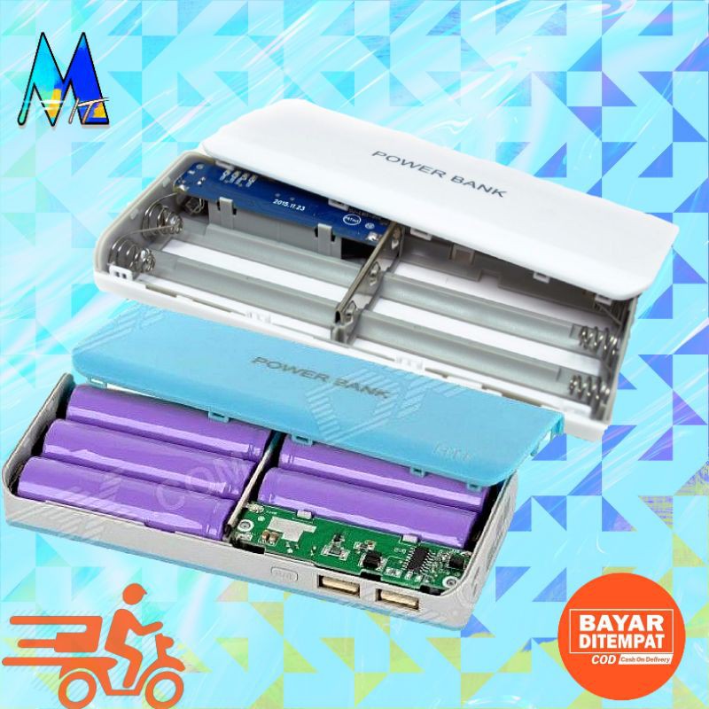 Jual Casing DIY PowerBank untuk 5x18650 | Shopee Indonesia