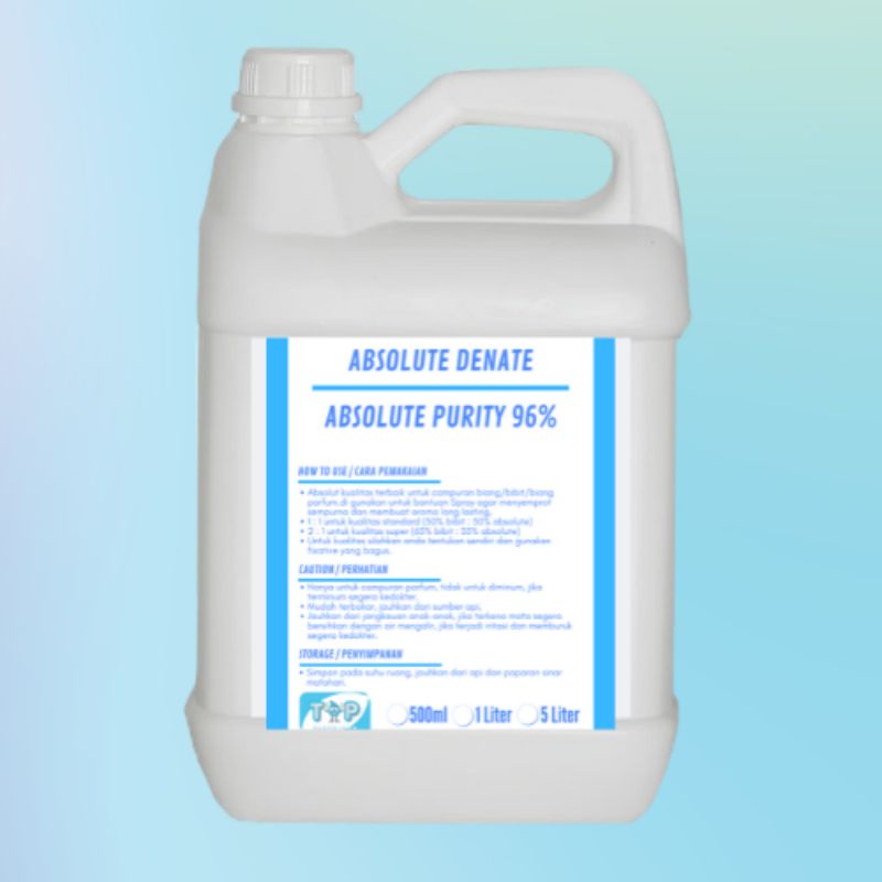 Jual Alkohol Parfum Absolute 96% | Alcohol Absolute 96% Netto 5 Liter ...