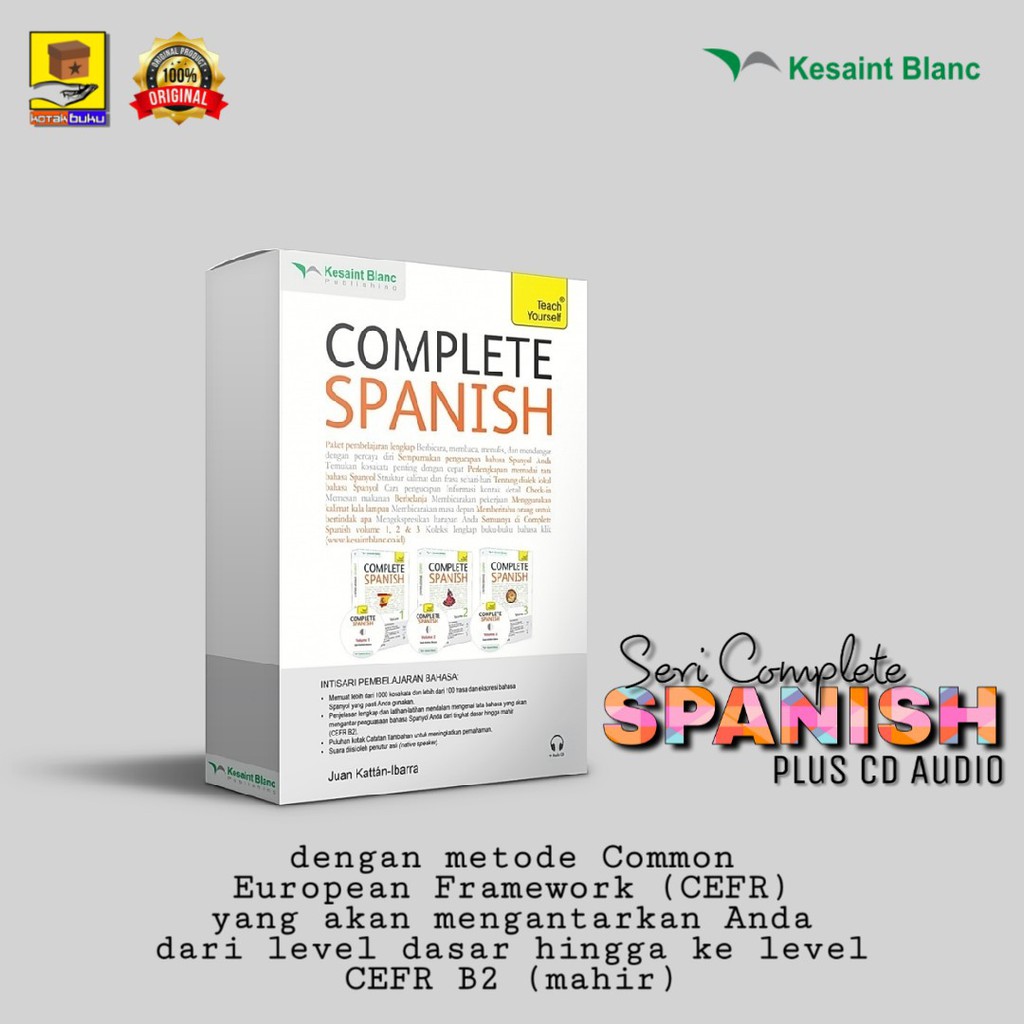 Jual BAHASA SPANYOL / COMPLETE SPANISH | Shopee Indonesia