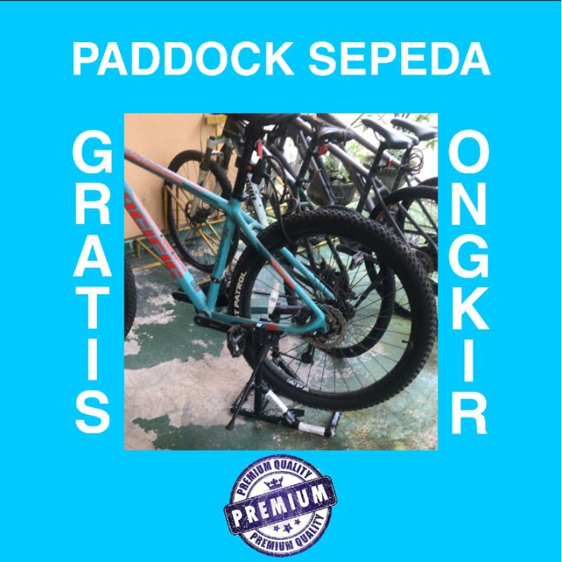 Jual PADDOCK PREMIUM Paten Sepeda Bike Trainer Sepeda Statis Padok ...