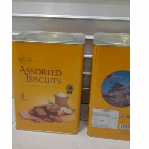 Jual promo exp 2022 nissin assorted biscuits 1100 gr biskuit kaleng ...