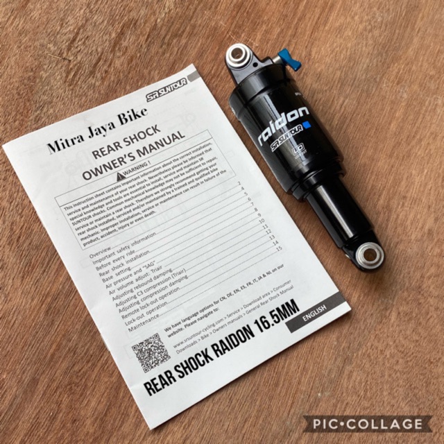 Jual Rear Shock Suntour Raidon LO 165mm | Shopee Indonesia