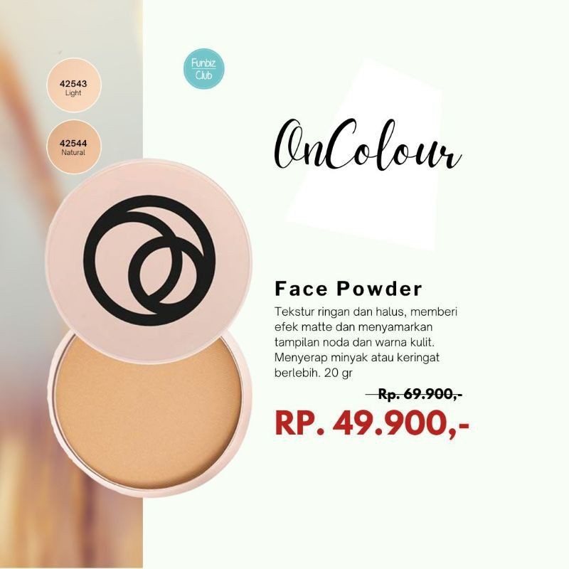 Jual on colour face powder original 100% | Shopee Indonesia