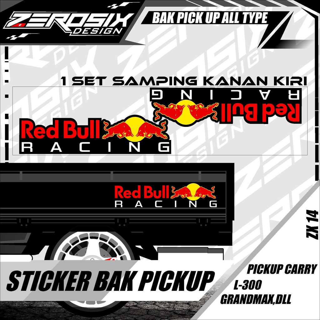 Jual Stiker Bak Pick Up Sticker Striping Lis Body Pick Up GRAND MAX ...