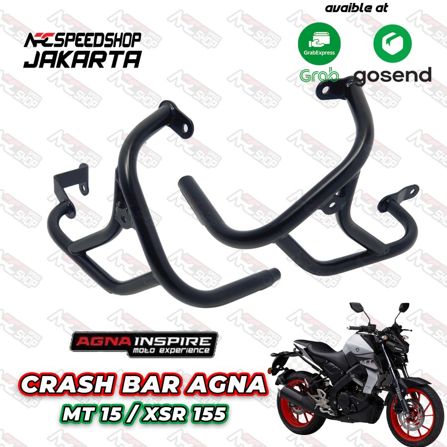 Jual Crashbar Agna / Frame Slider Agna Motor Yamaha MT15 / XSR 155CC | Shopee Indonesia