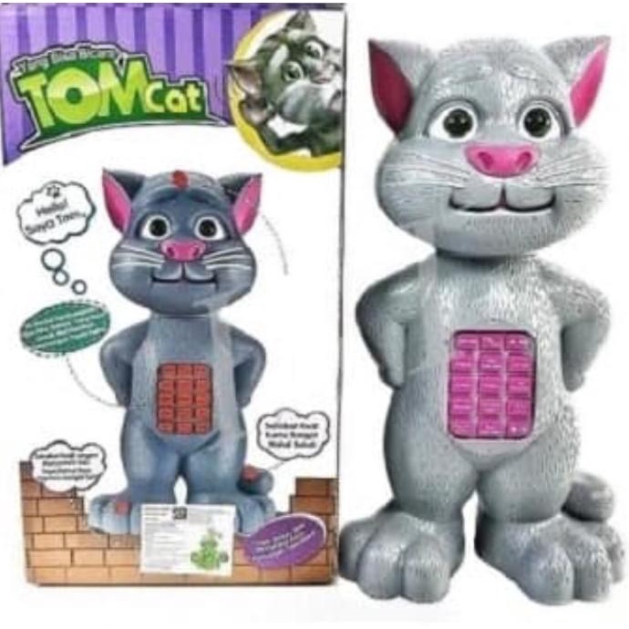 Jual Mainan Anak Boneka Tom Cat Talking Tom Ukuran Besar | Shopee Indonesia