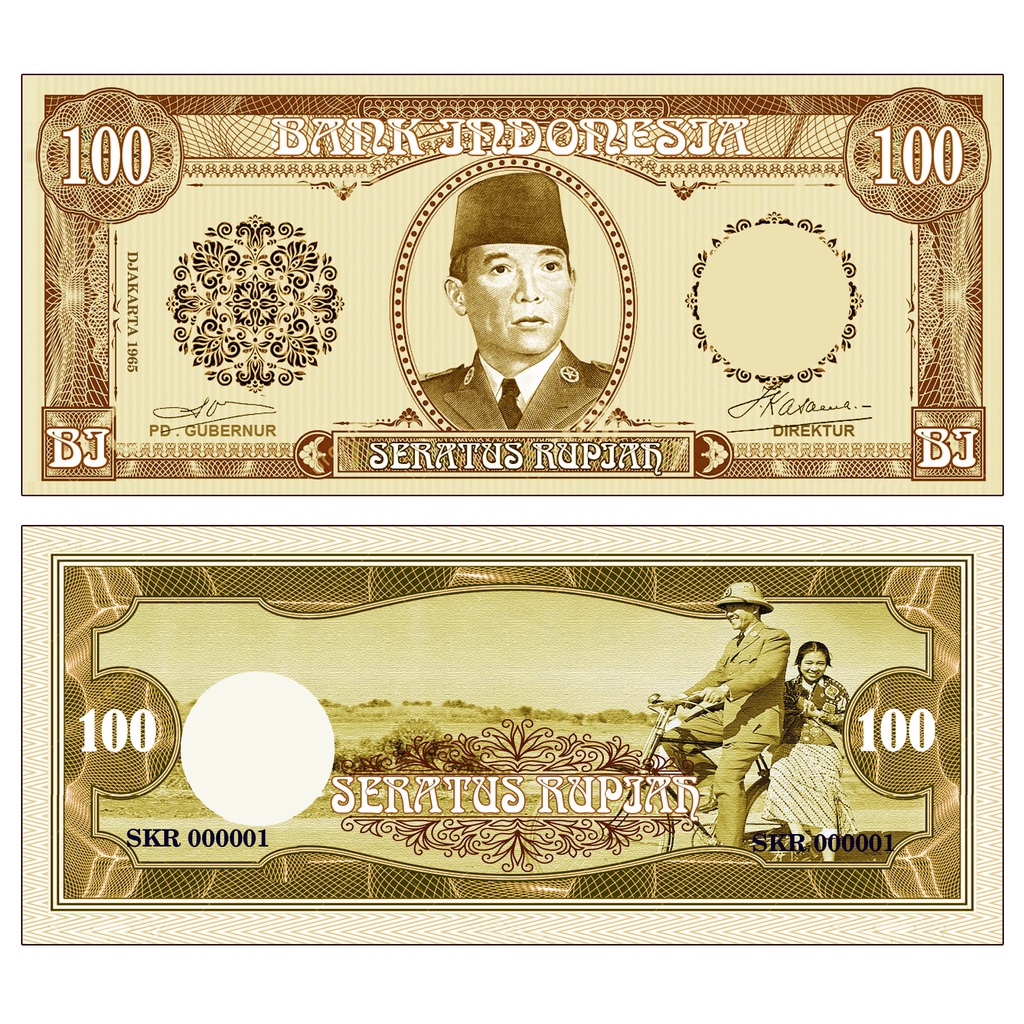 Jual Uang Kuno 100 Rupiah Soekarno Novelty tahun 1965 souvenir | Shopee ...