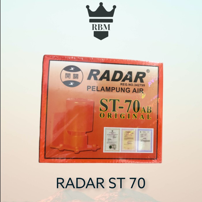 Jual Radar ST 70 Orange Pelampung Otomatis Tandon Jepang ST 70 Asli | Shopee Indonesia