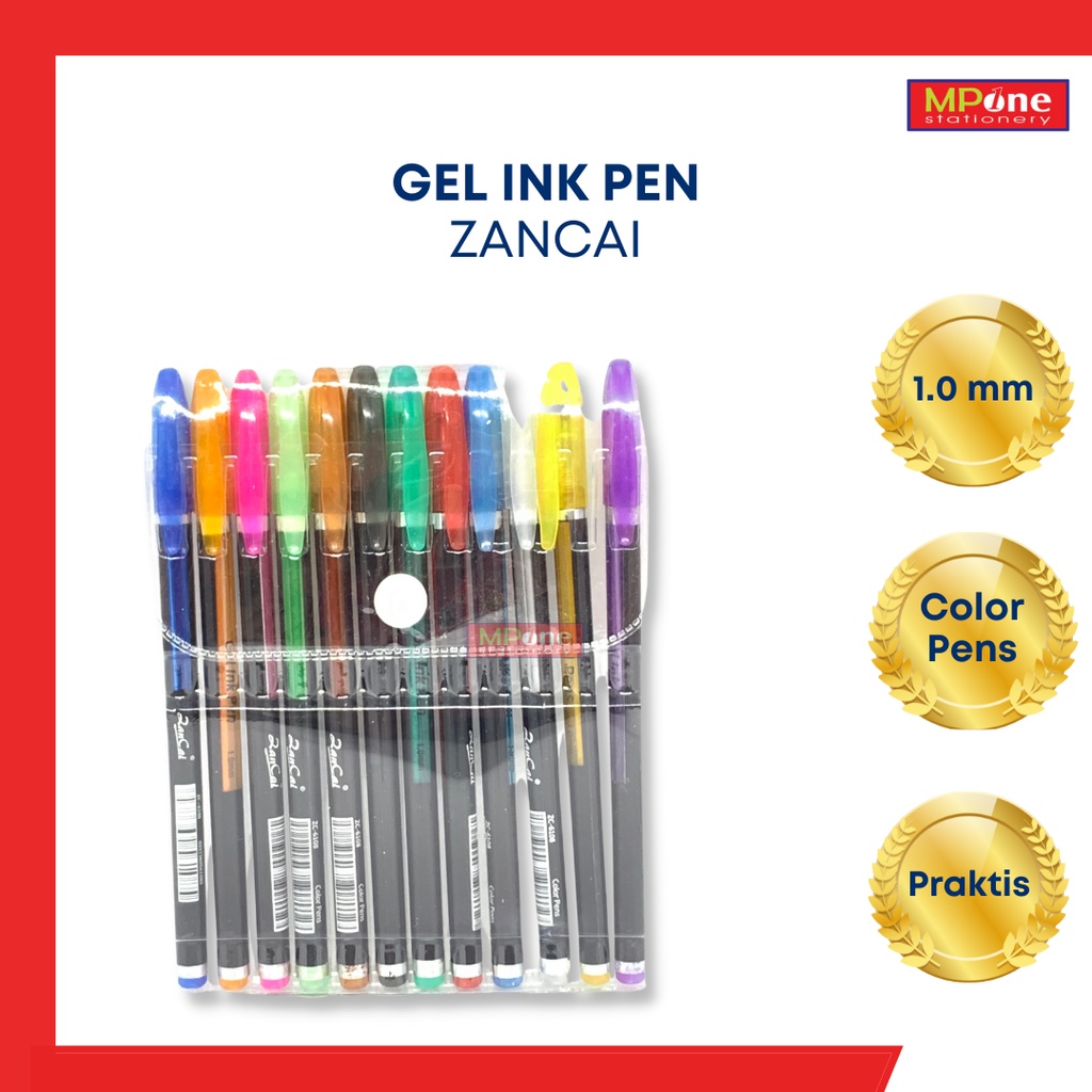 Jual Gel Ink Pen / Gel Ink Pen 1.0 mm / Pena Gliter | Shopee Indonesia