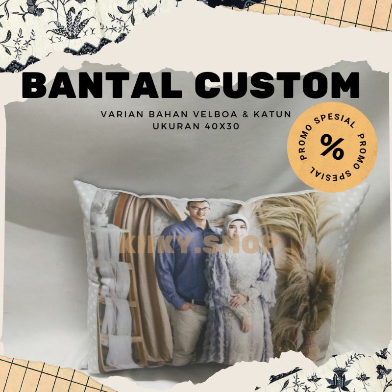 Jual Souvenir Bantal Foto Printing Custom / Bantal Foto / Souvenir ...