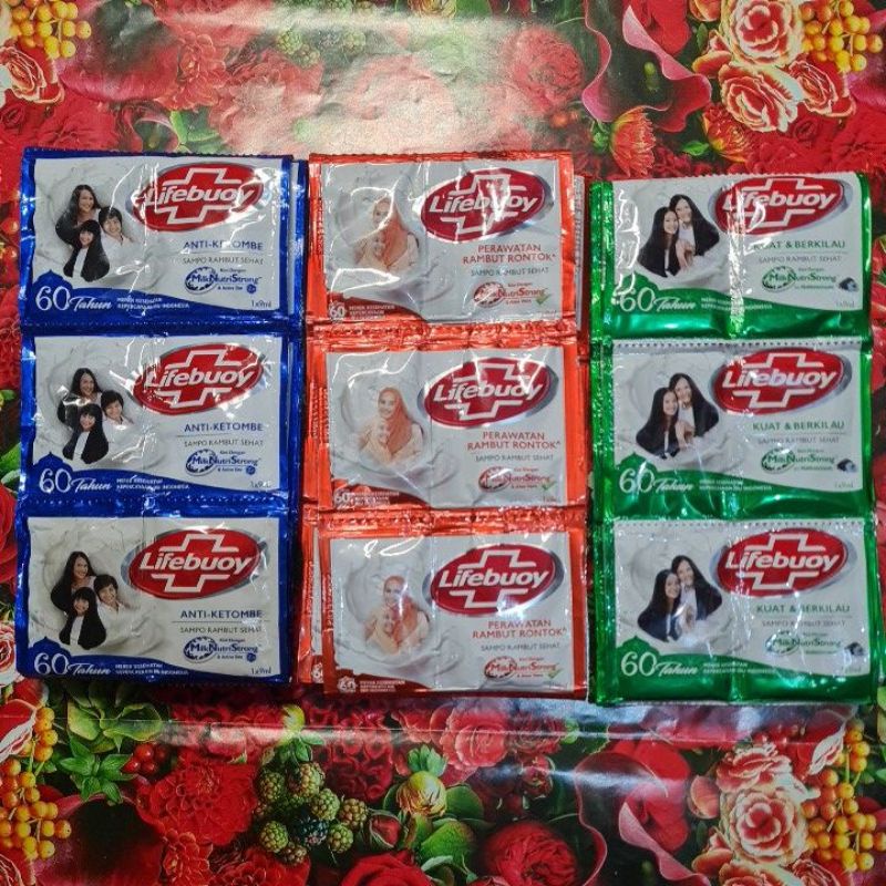 Jual LIFEBUOY Shampo Sachet 500 [ Renteng 12x9ml ] | Shopee Indonesia