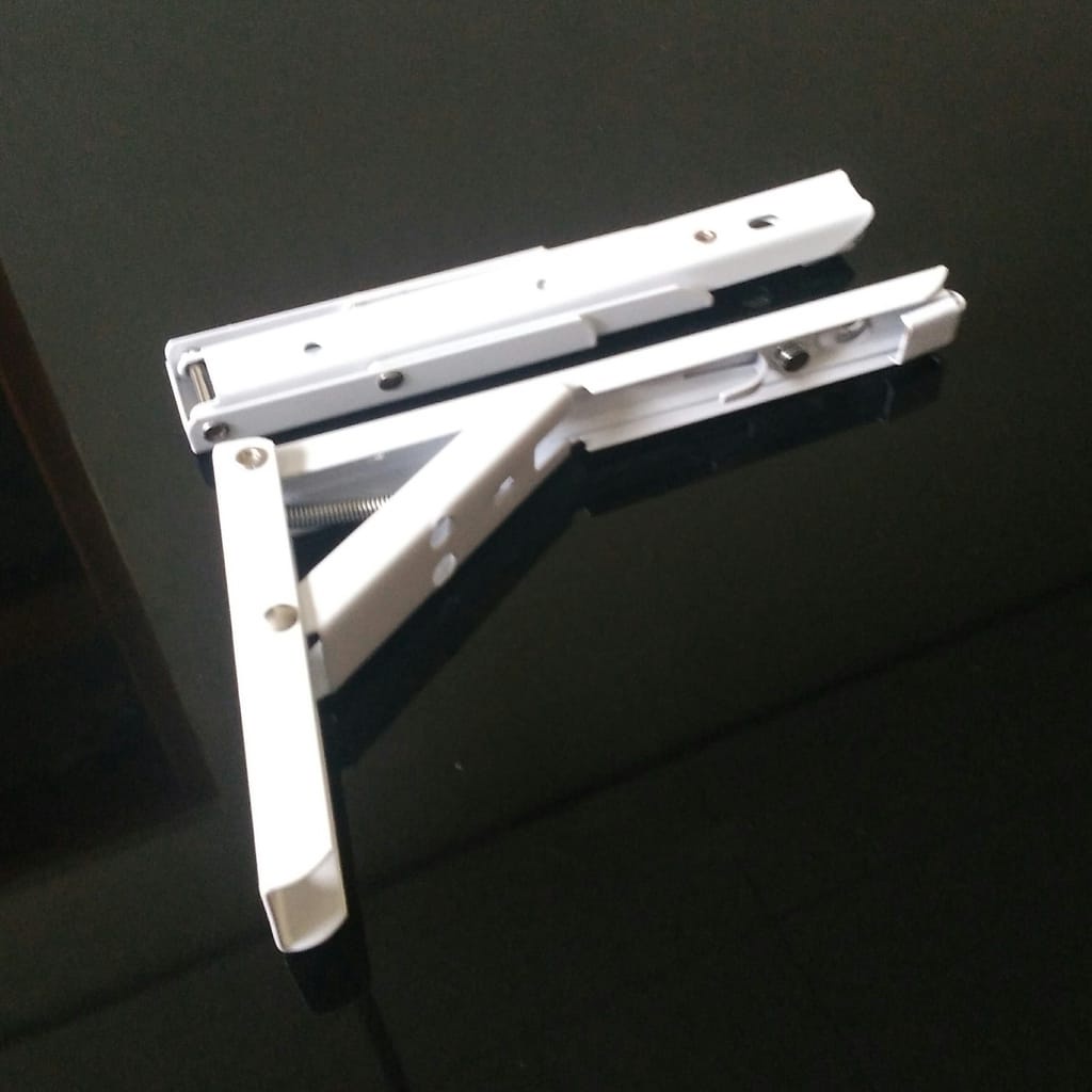 Jual MEJA SIKU LIPAT dinding meja belajar ambalan tempel braket besi ...