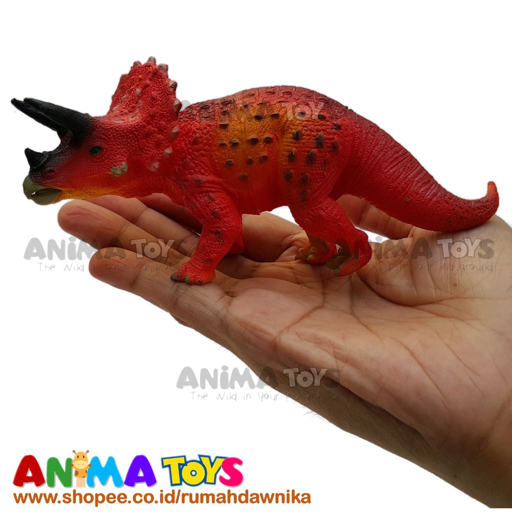 Jual Action Figure Dinosaurus Triceratops F0063 | Shopee Indonesia
