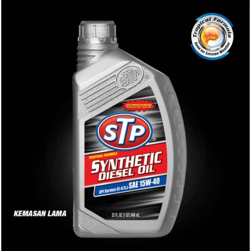 Jual Oli Mobil STP Syntethic Diesel CI-4/SJ SAE 15W-40 1L Original ...