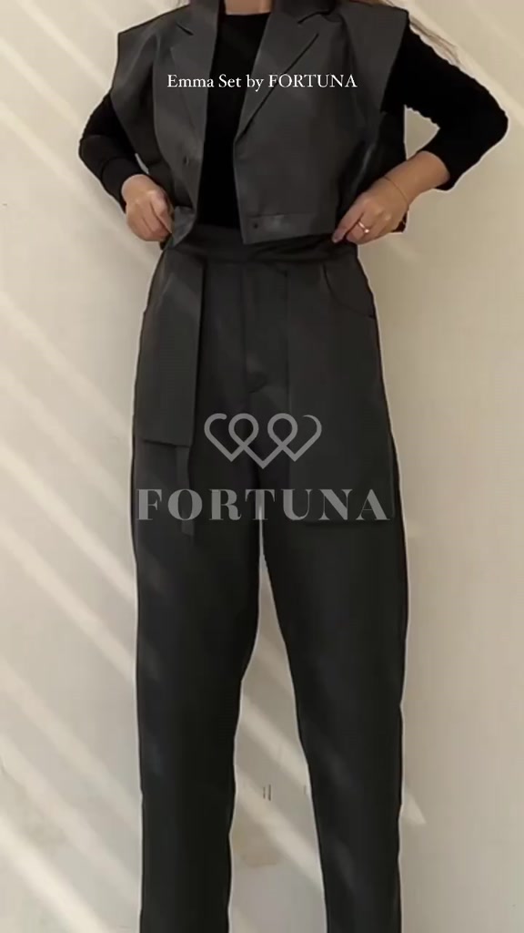 Jual [ SPECIAL FUJI CHOICE ] Emma Set by FORTUNA / Setelan Vest Rompi ...