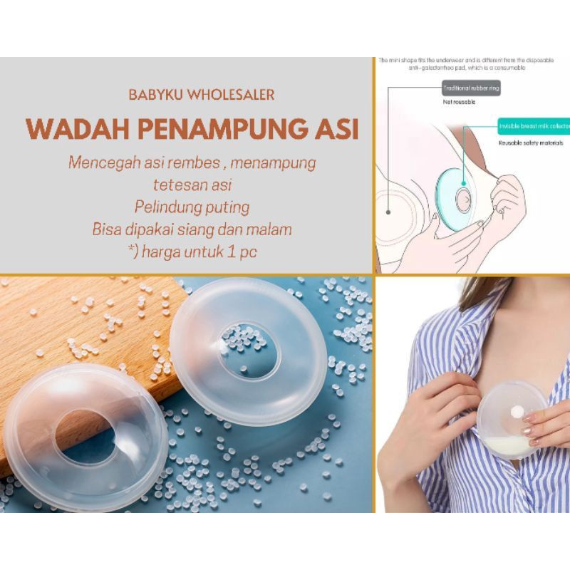 Jual Wadah Penampung untuk Tetesan Asi / Breastpad milk saver ...