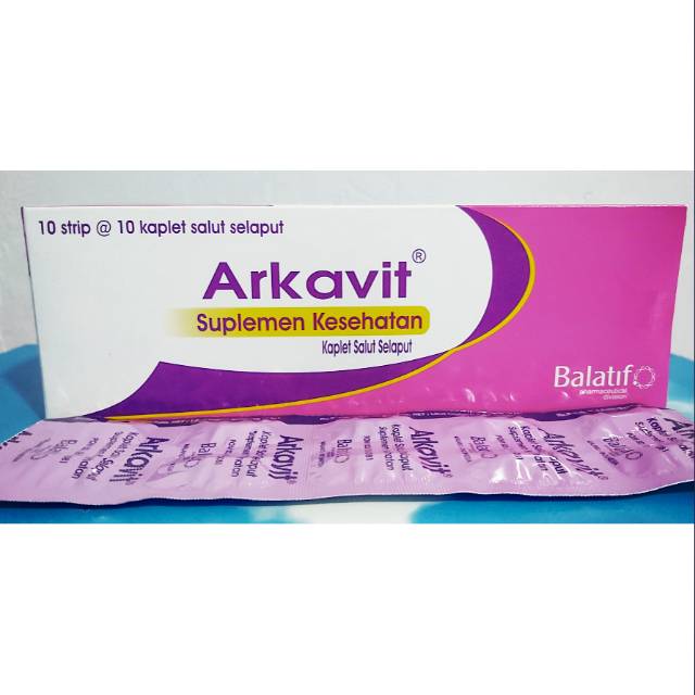 Jual Arkavit Strip isi 10 tabet | Shopee Indonesia