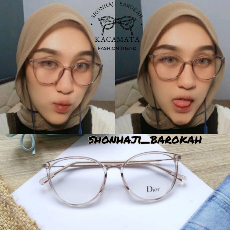 Jual Kacamata Minus/Plus/Cyl Wanita 8146 | Kacamata Antiradiasi ...