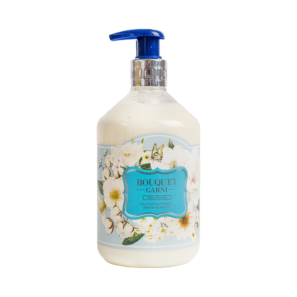 Jual BOUQUET GARNI Deep Perfume Treatment Baby Powder 500ml | Shopee ...