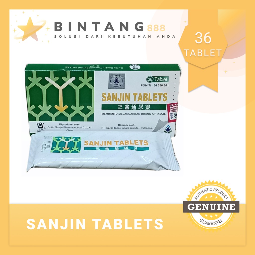 Jual Sanjin Tablets obat infeksi saluran kencing | Shopee Indonesia