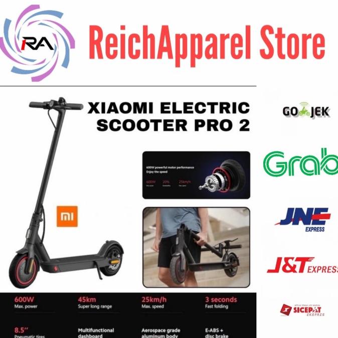 Jual Xiaomi Electric Scooter Pro 2 - Mi Kick Scooter Elektrik | Shopee ...