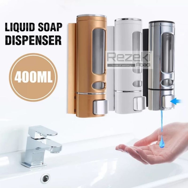 Jual Soap Dispenser Sabun Cair 1 tabung IGM 400ml - Tempat Sabun Cair ...