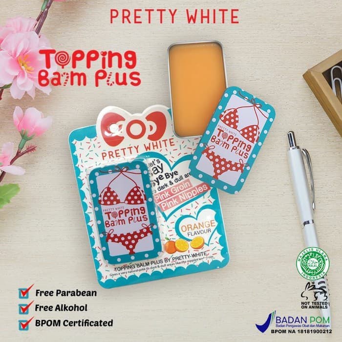 Jual Jual PEMUTIH PUTING Topping Balm Plus BPOM Halal Aman Original ...