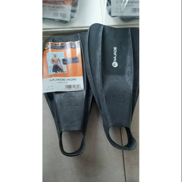 Jual Najade Iron Speed Sprint fins Swimming Selam Diving | Shopee Indonesia