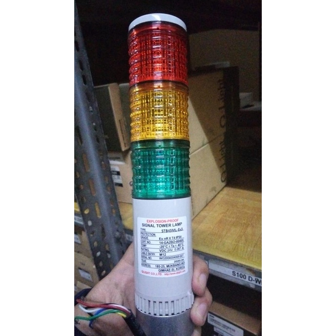 Jual Explosion Proof LED Tower Light STB45ML-EX-3-24-RAG QLight IP54 ...