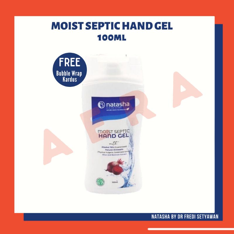 Jual HAND GEL SANITIZER / MOIST SEPTIC GEL NATASHA | Shopee Indonesia