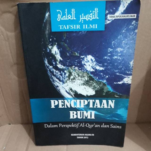 Jual Buku 100% original penciptaan Bumi dalam perspektif Al-quran dan sains | Shopee Indonesia