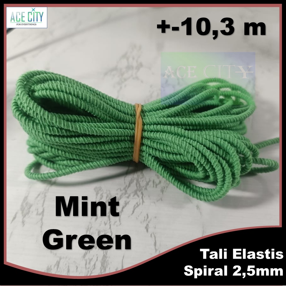 Jual Tali Elastis Spiral / Tali Karet Spiral | Shopee Indonesia