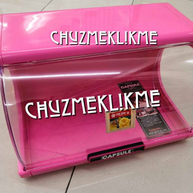 Jual Tempat roti lion star capsule living case (L)/Capsule living case ...