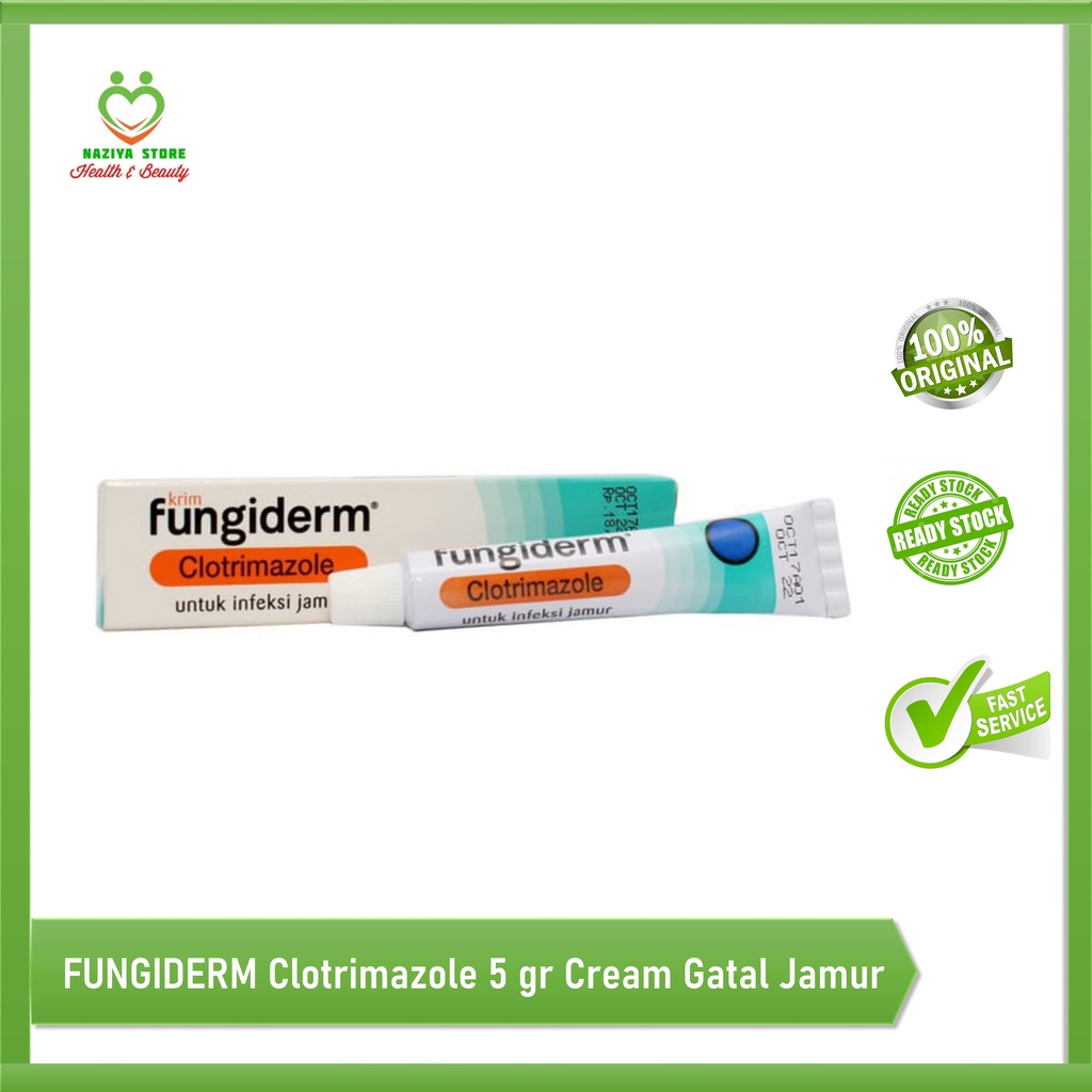 Jual FUNGIDERM Clotrimazole 5g Obat Salep Infeksi Jamur | Shopee Indonesia