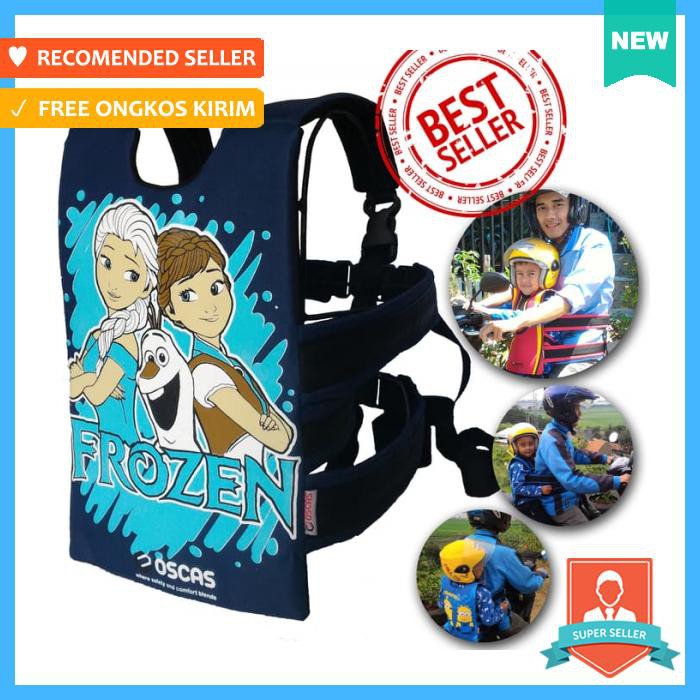 Jual Sabuk Bonceng Anak, Sabuk Bonceng Motor Frozen ( Gratis Goodie Bag ...