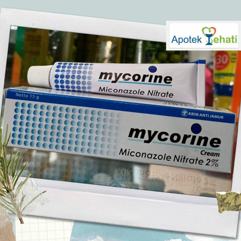Jual Mycorine Cream 15 gram Miconazole Nitrate 2% Krim Anti Jamur ...