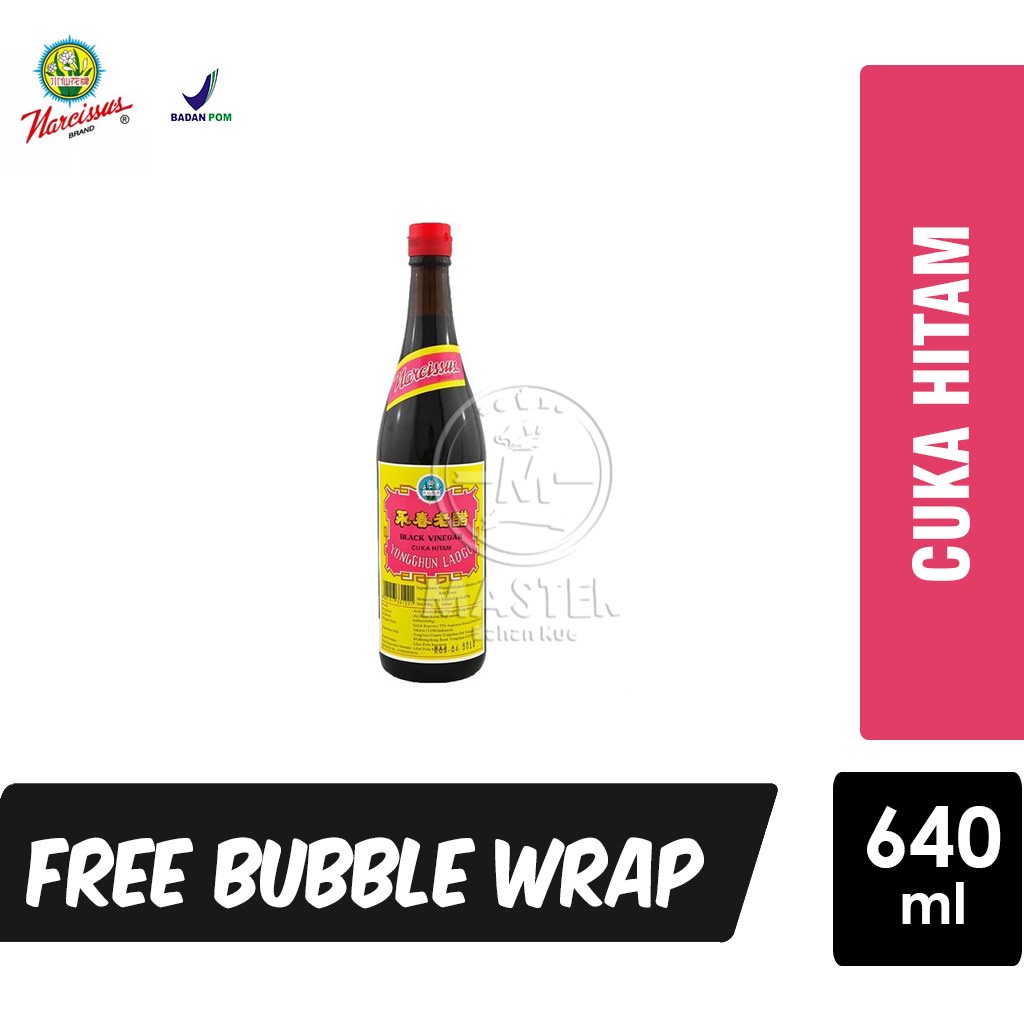 Jual Cuka Hitam Narcissus / Black Vinegar / Yongchun Laogu [Botol Kaca ...