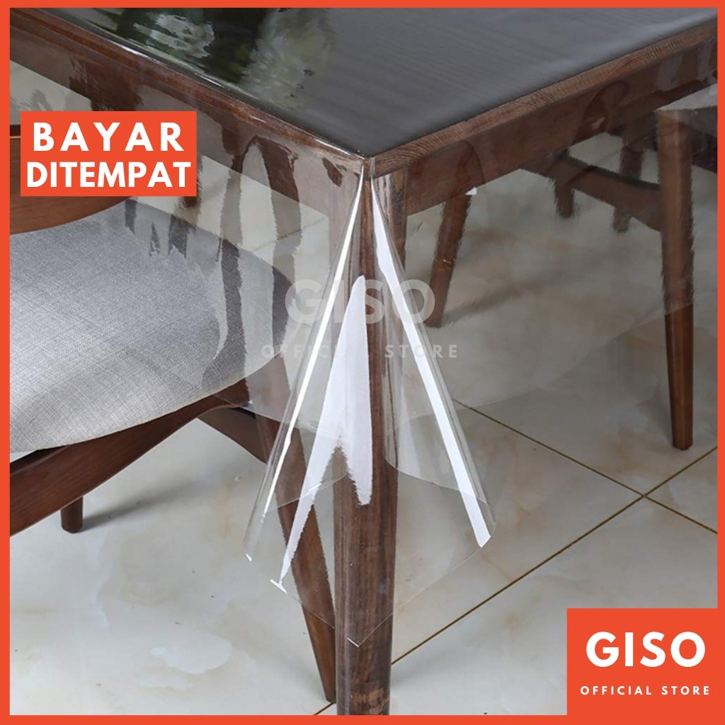 Jual Plastik Mika Bening Meteran Untuk Taplak Meja Makan Tebal 0.15 mm | Shopee Indonesia