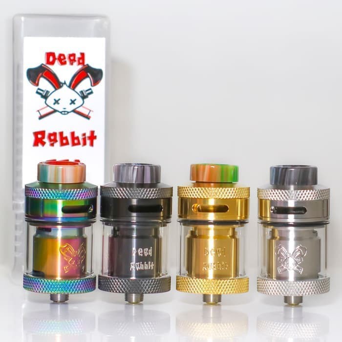 Jual Atomizer DEAD RABBIT RTA 25MM By Hellvape - RTA Dead Rabbit 25mm ...
