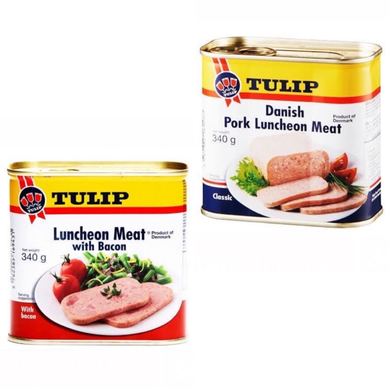 Jual Tulip Luncheon Meat With Bacon 340 gr / Tulip Dashi Pork Luncheon ...