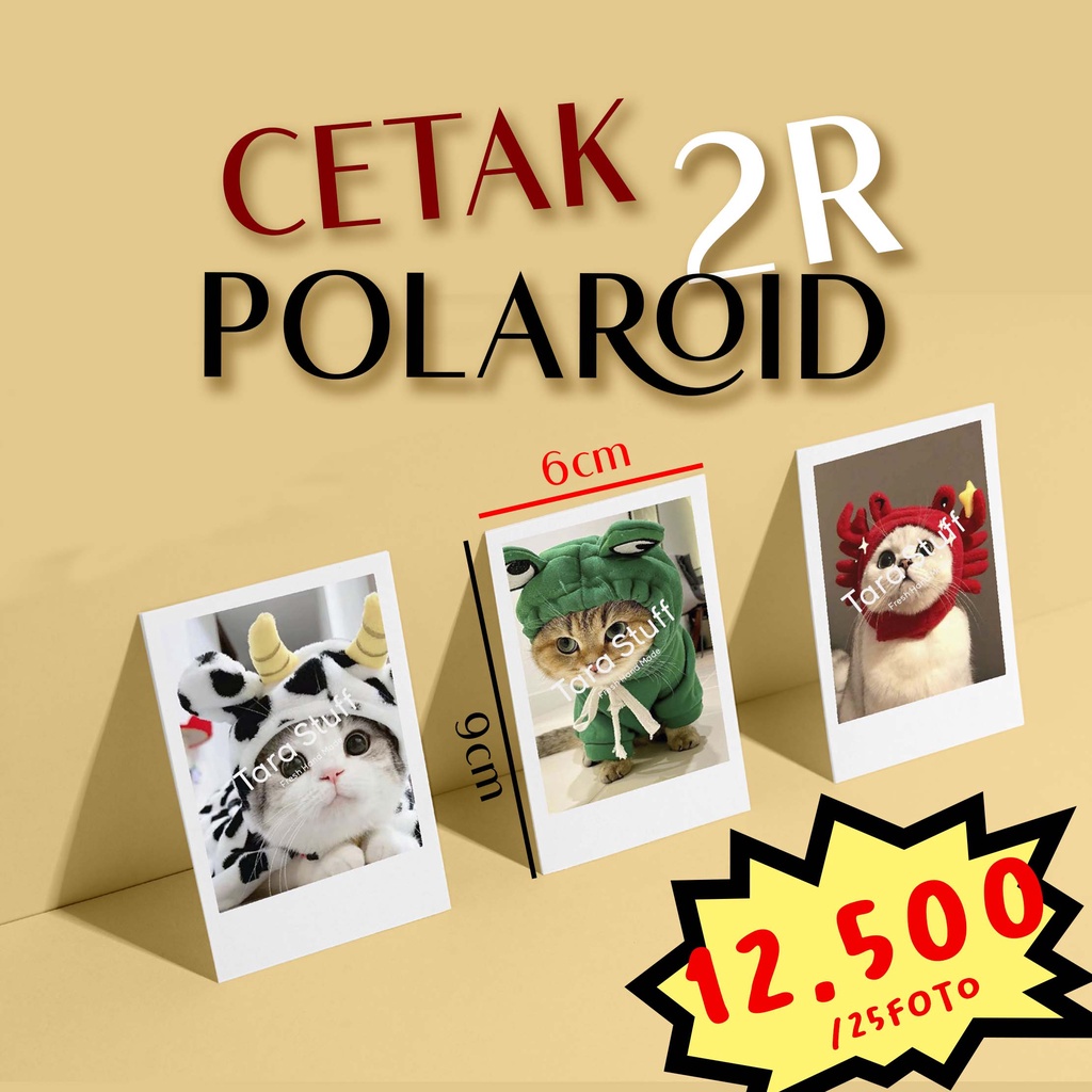 Jual CETAK POTO ALA POLAROID UK. 2R MURAH | Shopee Indonesia